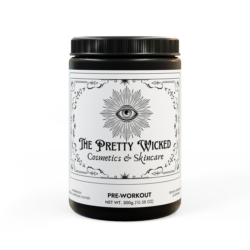 The Pretty Wicked Pre-Workout Supplement, Watermelon (300g, 10.58oz ...
