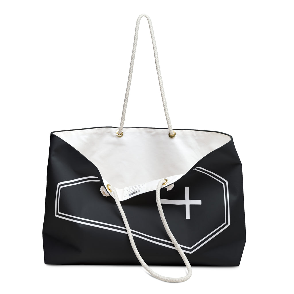 Coffin Anytime Weekender Bag – Wicked Sisters Cosmetics™