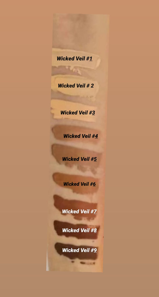 New! Wicked Veil™ Liquid Matte Foundation #6 – Wicked Sisters Cosmetics™