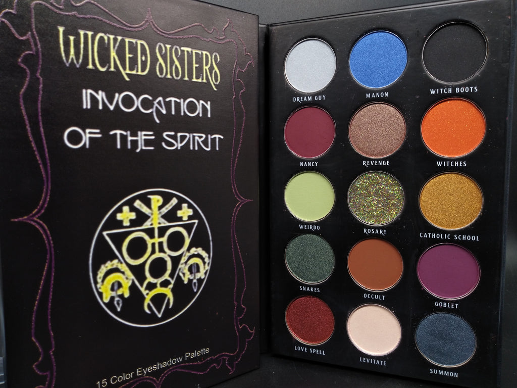 Invocation Of The Spirit Eyeshadow Palette – Wicked Sisters Cosmetics™