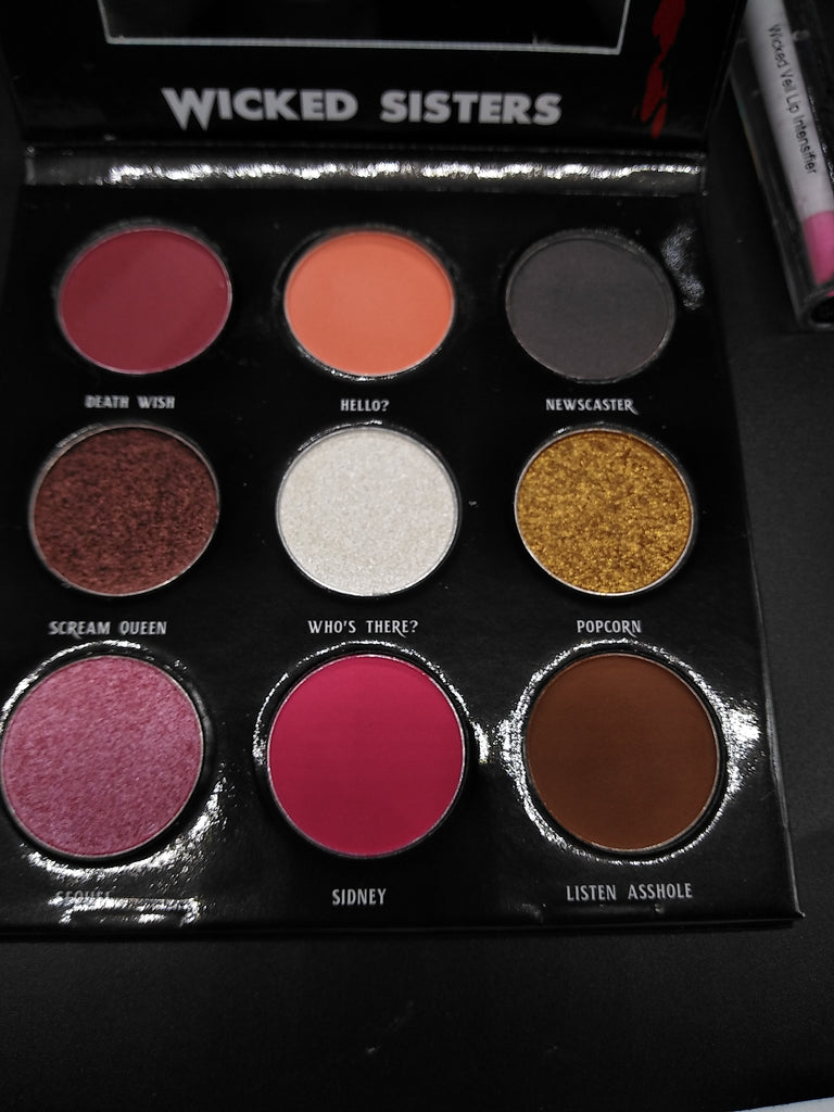 Slash My Heart 9 color Eyeshadow Palette – Wicked Sisters Cosmetics™
