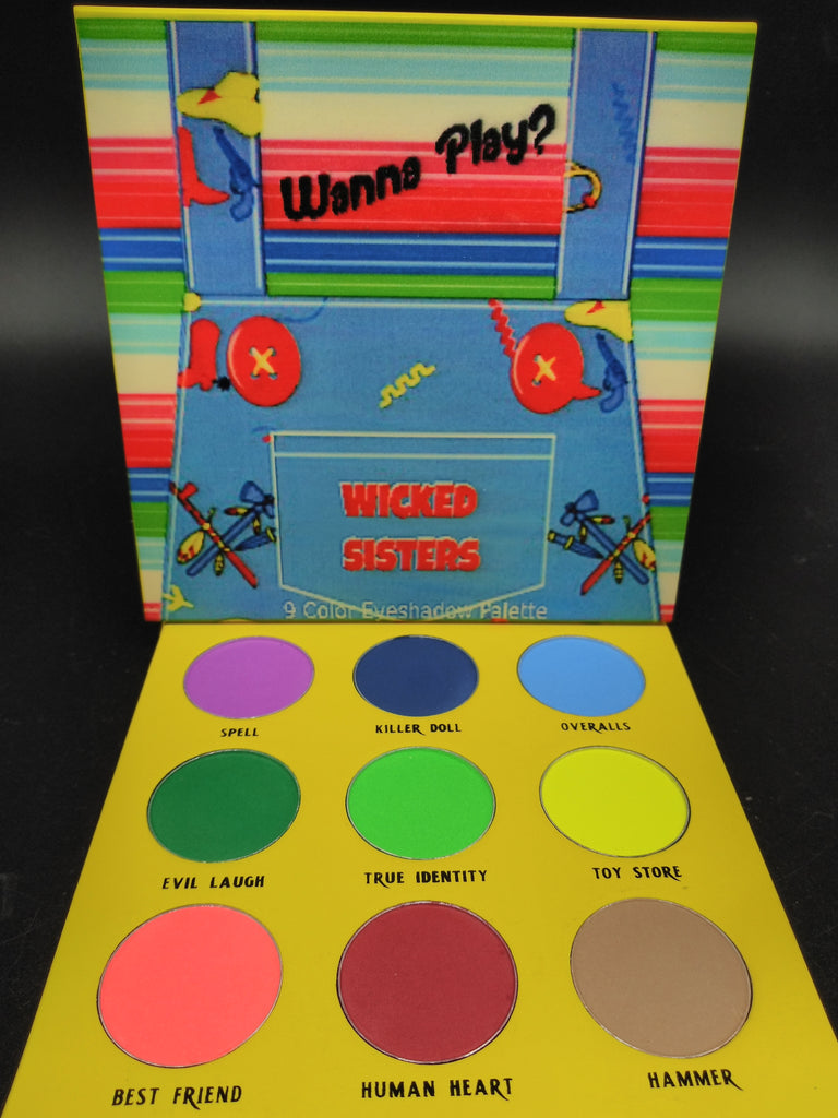 Wanna Play Eye Shadow Palette – Wicked Sisters Cosmetics™